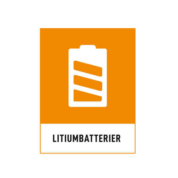 Litiumbatterier dekal – Skylt.se
